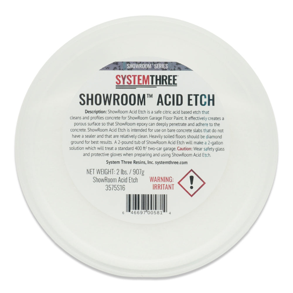 ShowRoom Acid Etch - System Three Resins