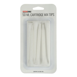 50mL Cartridge Mix Tips - System Three Resins