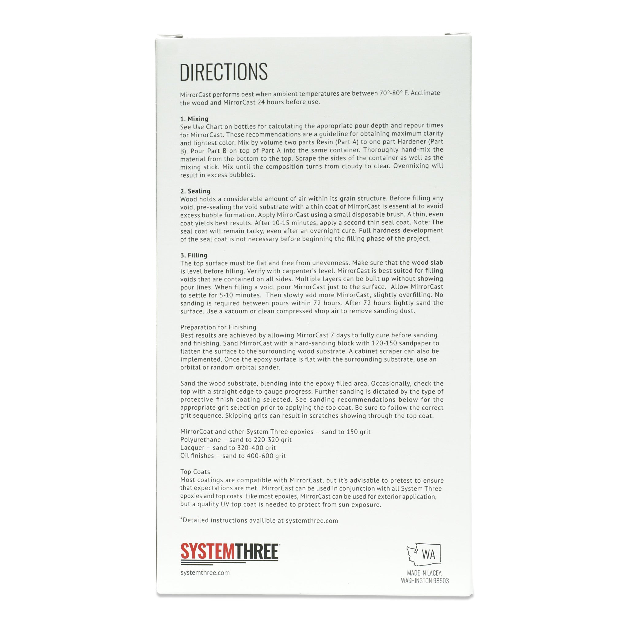 MirrorCast | Epoxy Casting Resin - System Three Resins