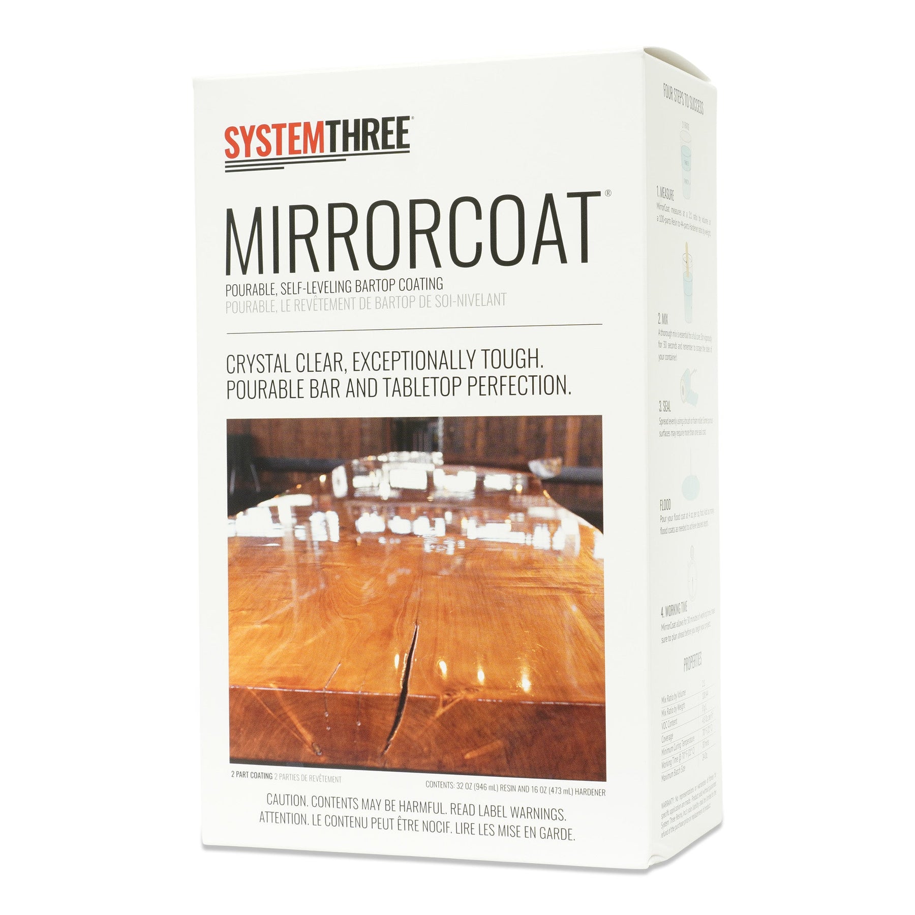 MirrorCoat | Bar and Table Top Epoxy - System Three Resins