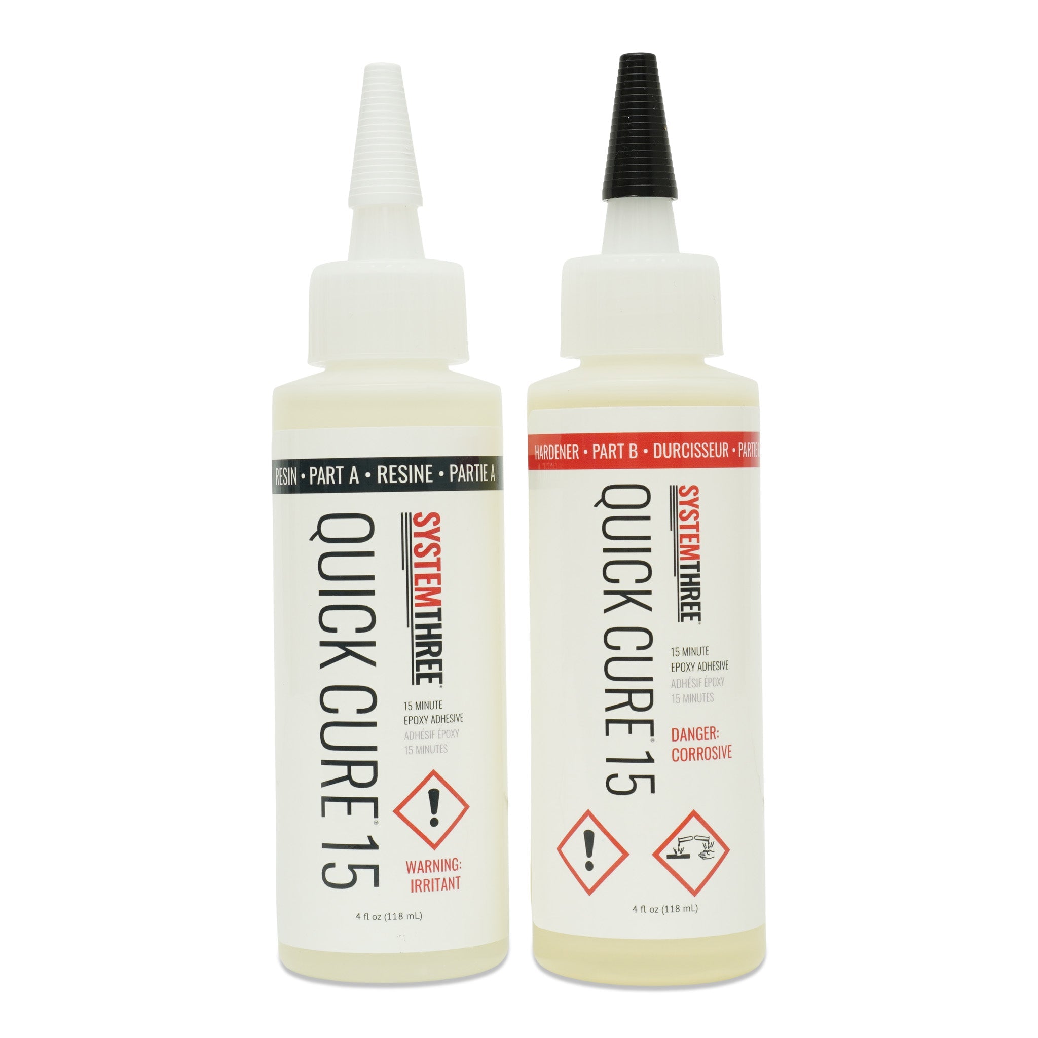 Quick Cure-15 | 15 Minute Epoxy Glue - System Three Resins