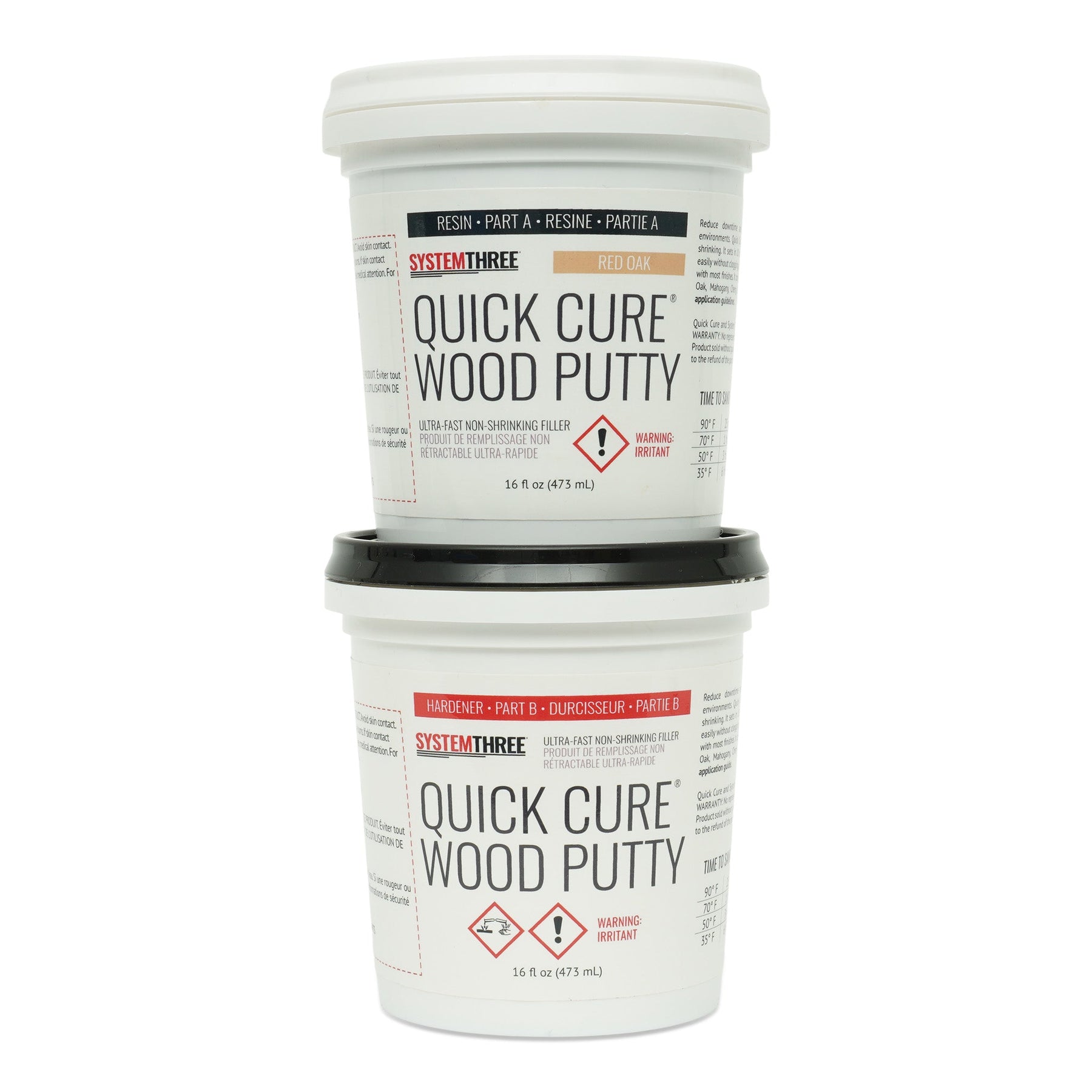 Quick Cure Wood Putty - System Three Resins