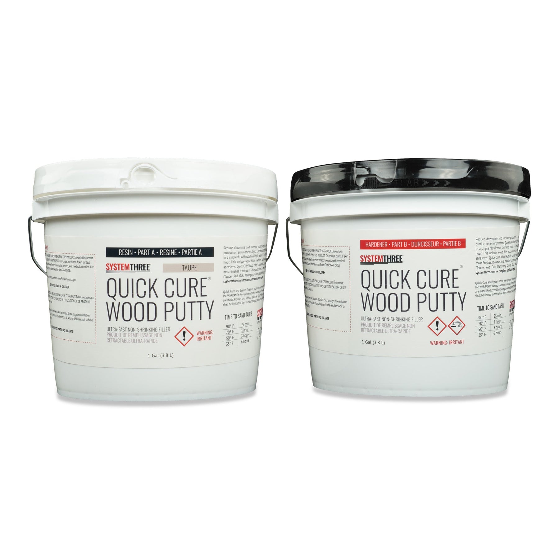 Quick Cure Wood Putty - System Three Resins