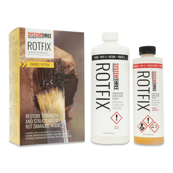 RotFix | Penetrating Epoxy Wood Sealer - System Three Resins