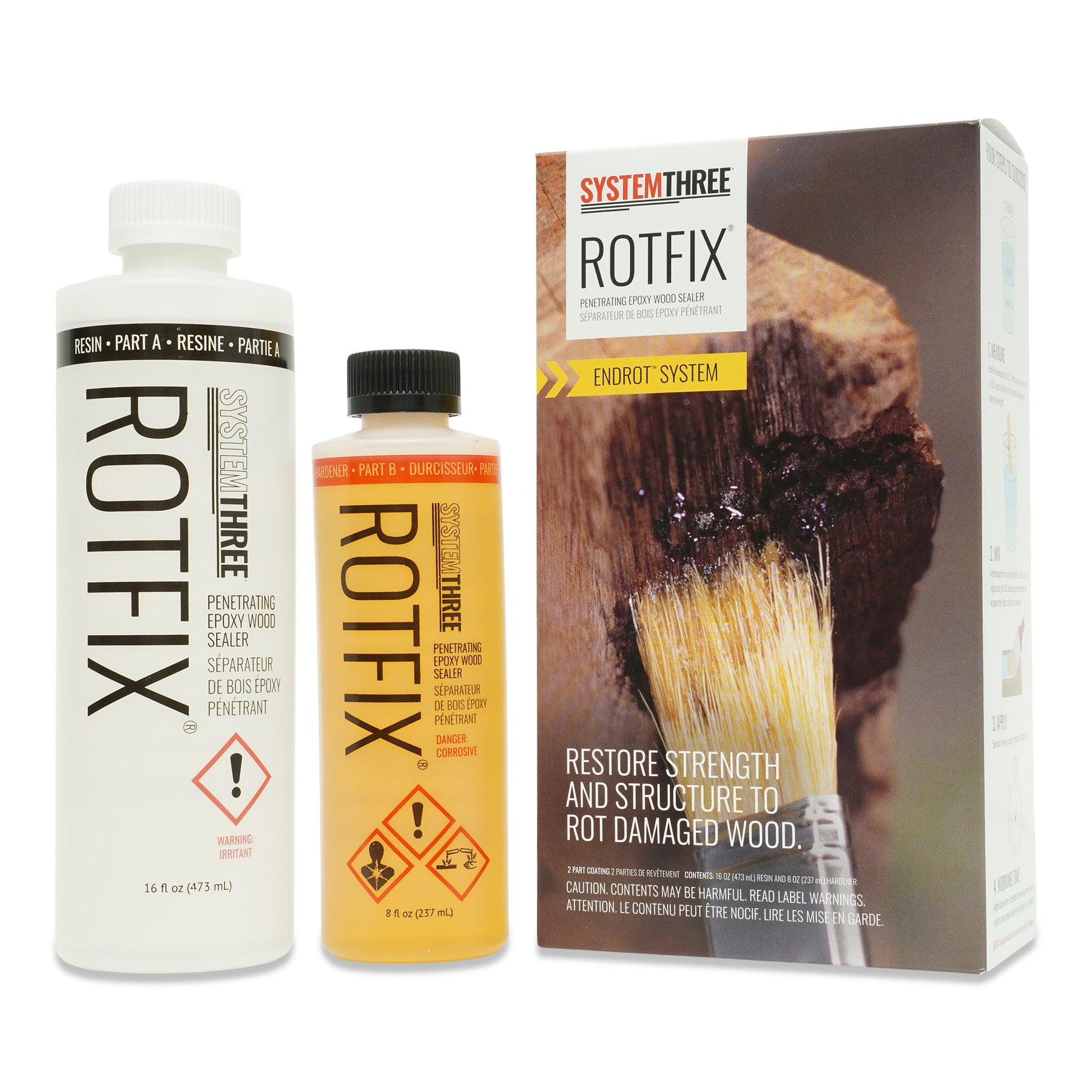 RotFix | Penetrating Epoxy Wood Sealer - System Three Resins
