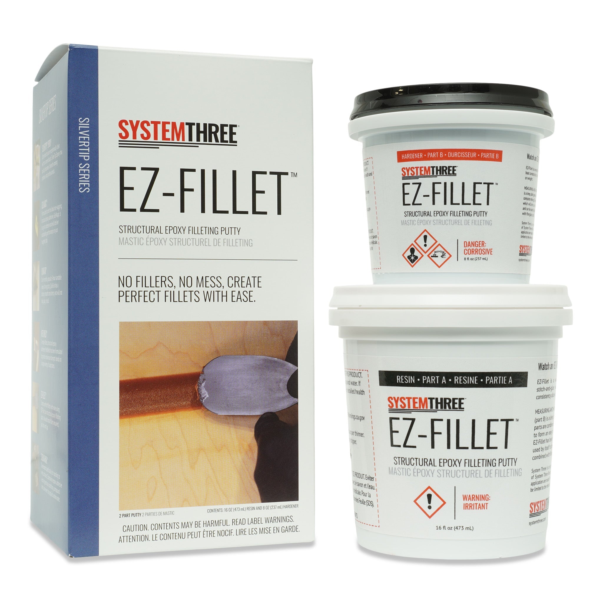 SilverTip EZ-Fillet | Epoxy Putty for Fillets - System Three Resins